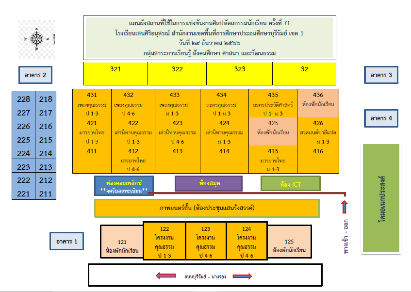 งานศิลปหัตถกรรมนักเรียนระดับเขตพื้นที่การศึกษา ครั้งที่ 71 ปีการศึกษา 2566